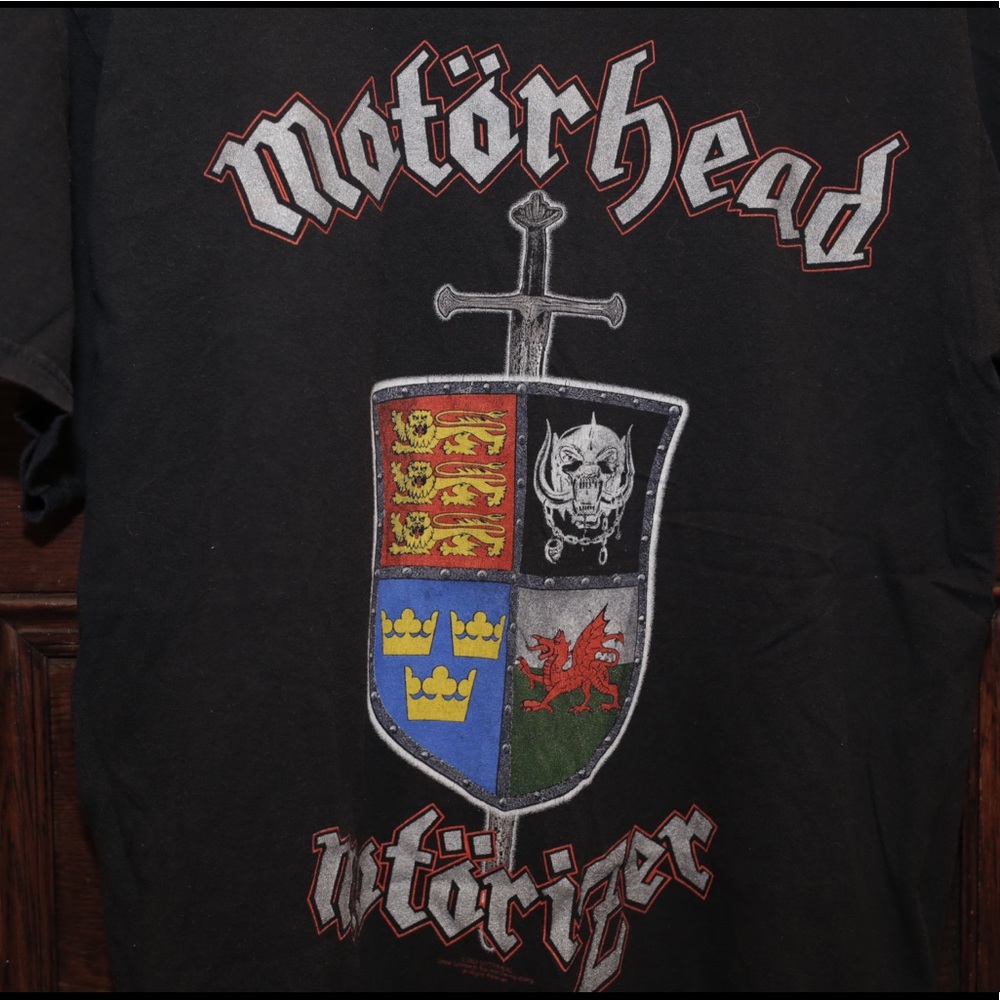 Vintage Motorhead Motorizer Merch Shirt - Gem Vintage Motorhead Motorizer Merch Shirt - Gem
